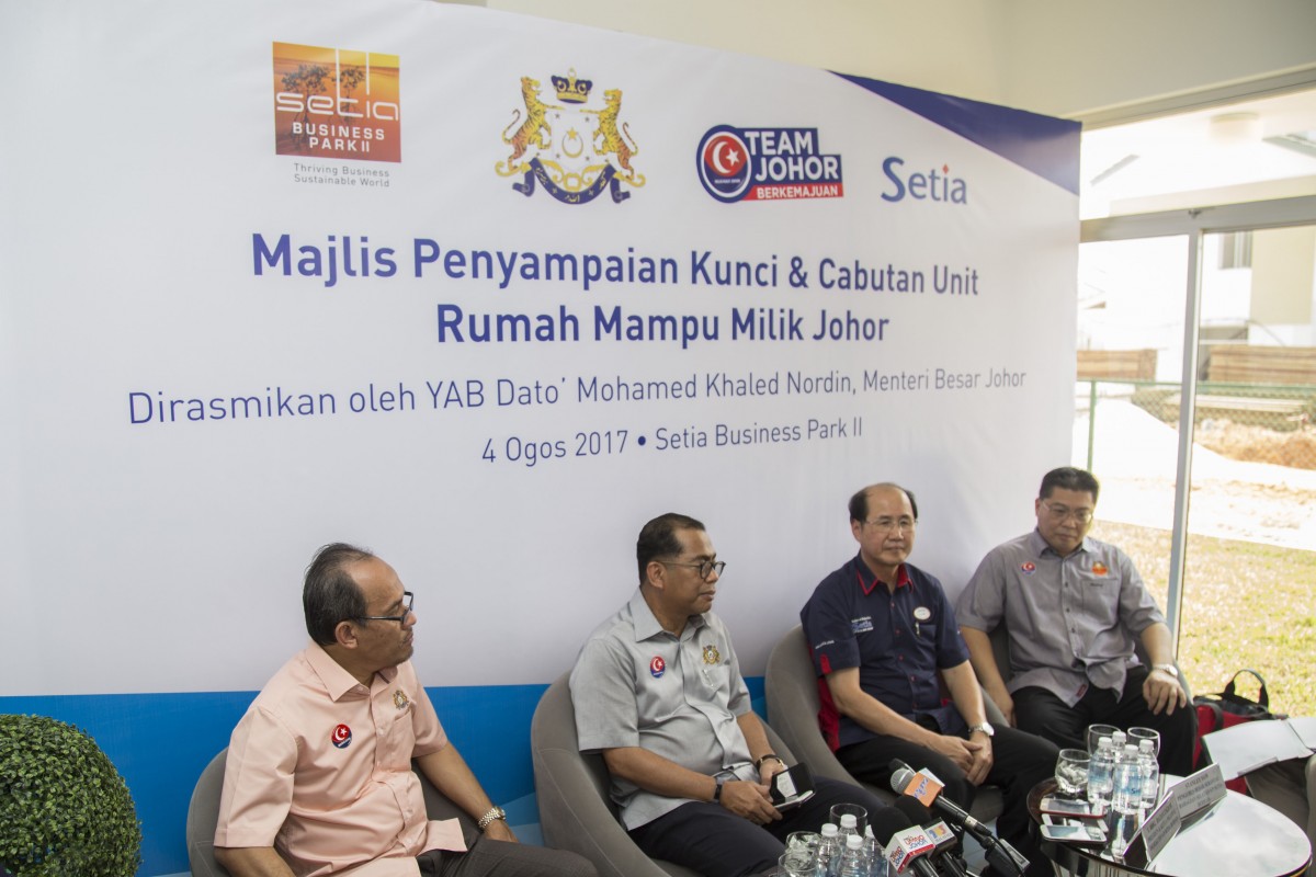 S P Setia delivers Rumah Mampu Milik Johor at Setia Business Park 2 ...